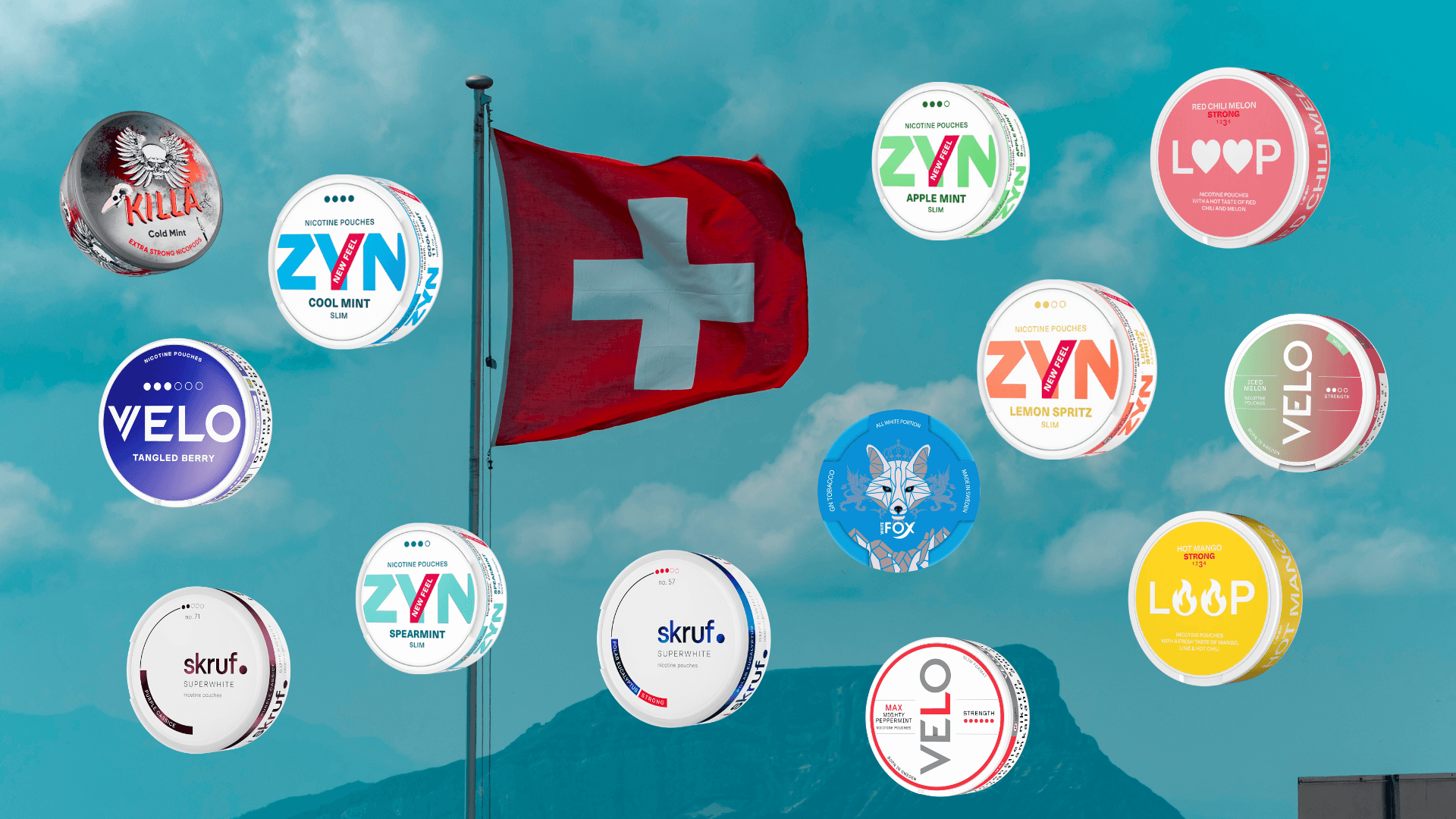 VELO Snus Switzerland - Buy nicotine pouches | Snusforsale