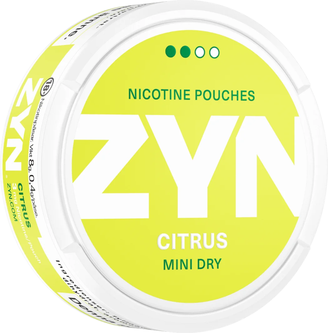 ZYN Mini Citrus Dry - Buy Online, Express shipping | Snusforsale