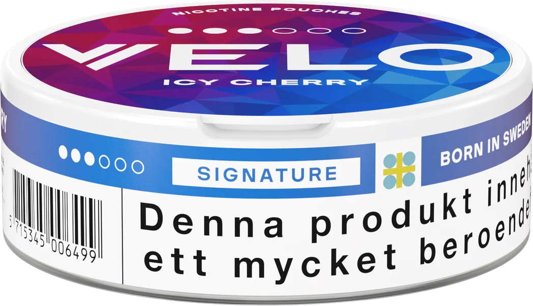 VELO Icy Cherry Slim - Buy Online, Express shipping | Snusforsale