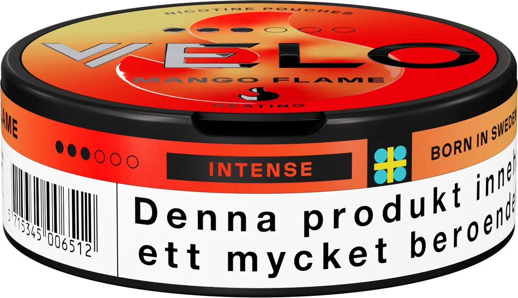 VELO Mango Flame Slim - Buy Online, Express shipping | Snusforsale