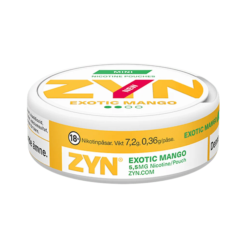 Buy ZYN Mini Exotic Mango 6 mg online - Express shipping