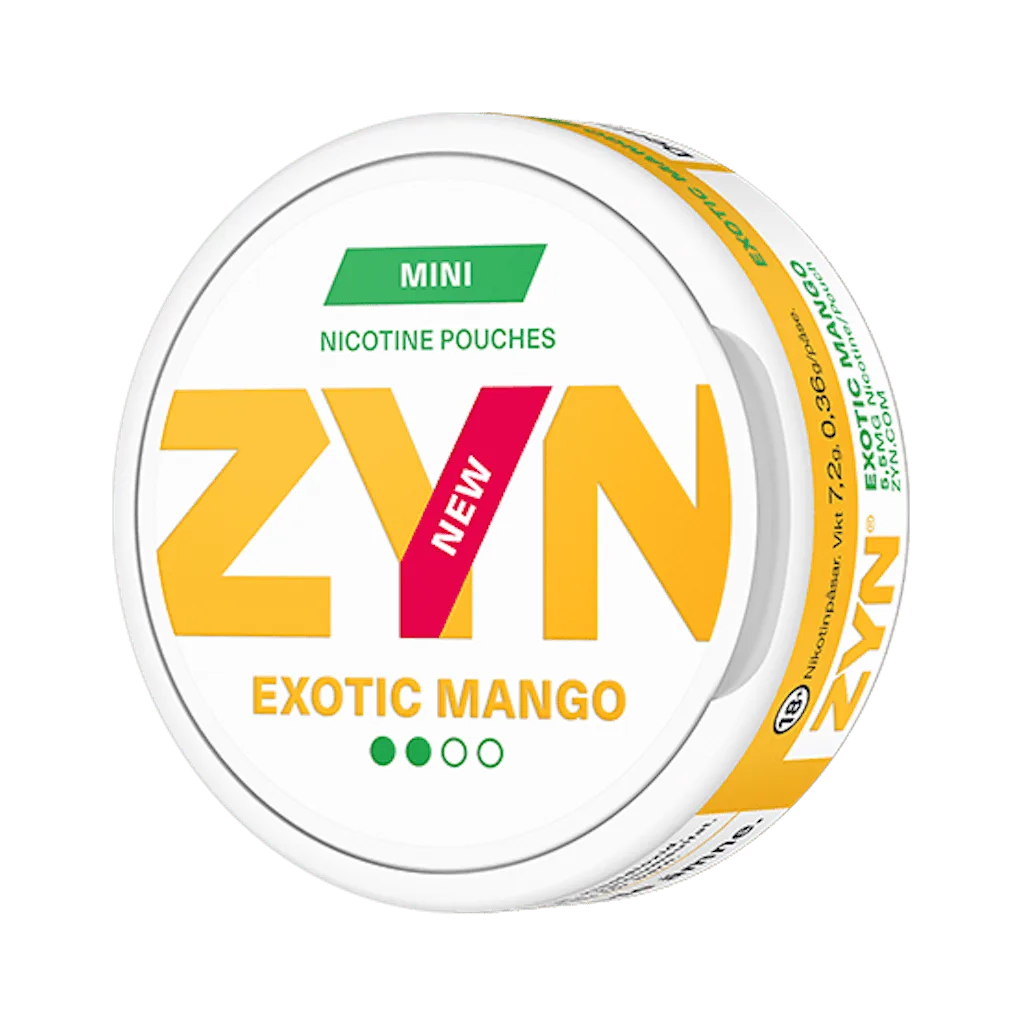 Buy ZYN Mini Exotic Mango 6 mg online - Express shipping
